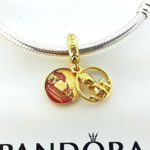 Pandora | Jewelry | Pandora Disney The Lion King Simba Mufasa Sunset ...